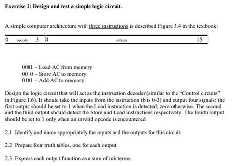 Exercise 2 Design And Test A Simple Logic Circuit A