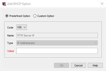 Configure An IPv DHCP Server