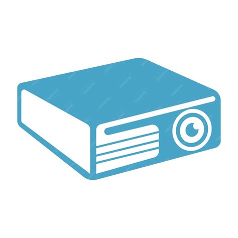 Premium Vector Projector Icon Design Illustration