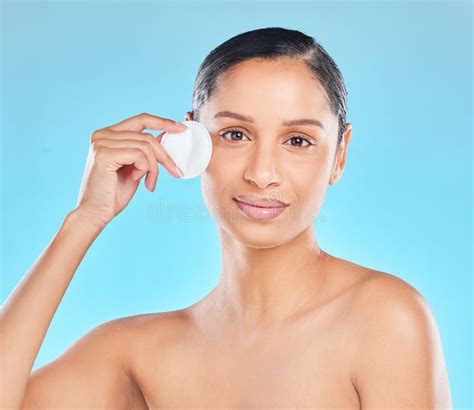 Model Portrait And Exfoliating With Skincare Glow From Spa Treatment