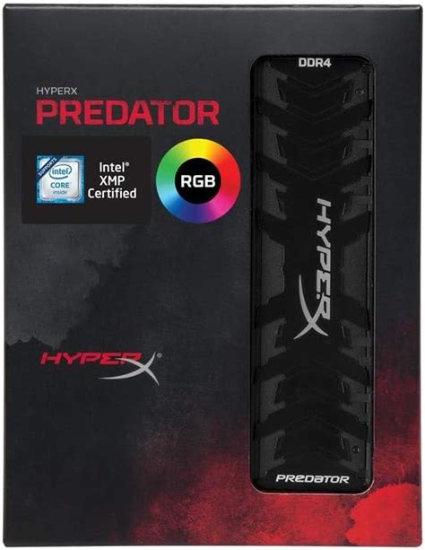 Hyperx Predator Ddr4 Rgb Kit 4 X 16gb 3200mhz Cl16 Dimm Xmp Ram