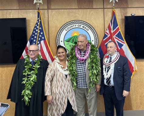 Former Judge Richard Bissen Sworn In As Maui Mayor Maui Now