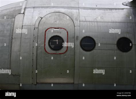 Emergency Exit Door Of Noratlas Old Plane Passion Collector Very