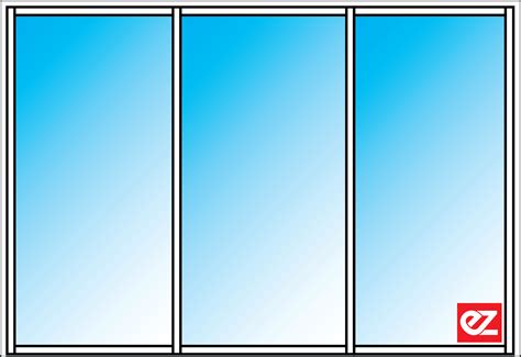 Buy Aluminium Fixed Window H1000mm X W3000mm Ez Windows