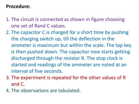 Rc Circuitpptx Physics Science
