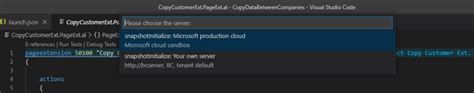 Dynamics 365 Business Central Snapshot Debugging Debugging In Cloud