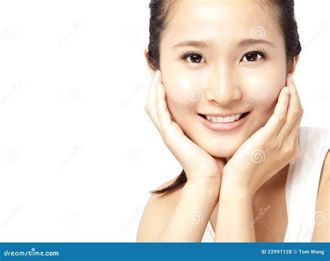 Femme Asiatique Visage De S Photo Stock Image Of Visage Parfait