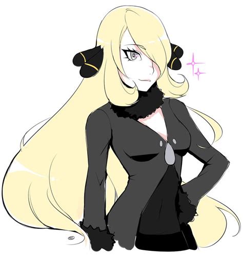 Cynthia Pokémon Pokemon Waifu Pokemon Pokemon Cynthia
