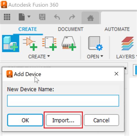 Fusion Help How To Import Parts Into An Electronics Library In Fusion