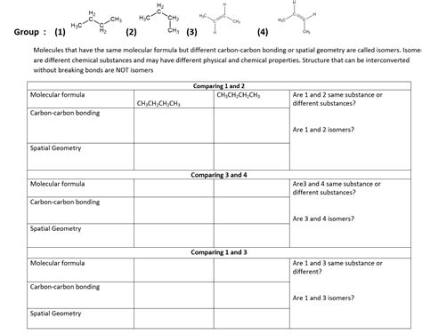 Solved H H2 H2 CH3 H3C CH2 H3C CH3 H3C H3C Group 1 H2 Chegg Com