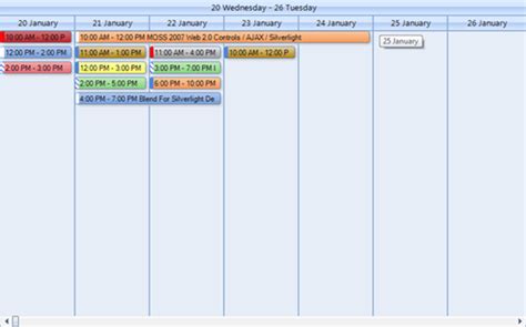 new timeline view in radscheduler for winforms