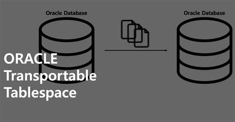 A Simple Scenario For Transportable Tablespaces