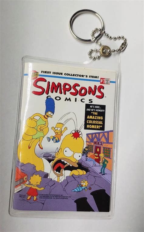 The Simpsons 1 Mini Comic First Issue Collectors Item Ultra Rare Bongo