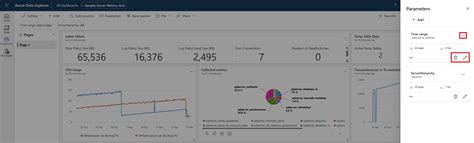 Use Parameters In Azure Data Explorer Dashboards Azure Data Explorer