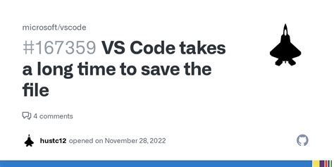 VS Code Takes A Long Time To Save The File Issue Microsoft