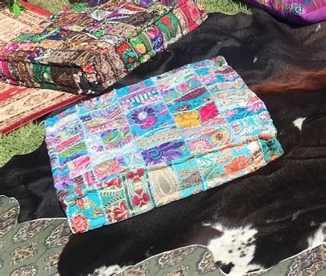 Boho Ottomans And Cushions Rockhampton Vintage Hire