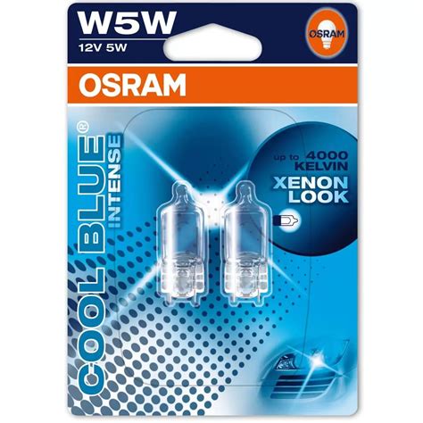 Osram Cool Blue Intense W5w (twin) | Vooxo