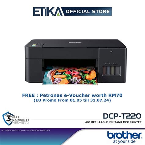Brother Dcp T220 Ink Tank Printer A4 Print Scan Copy Lazada