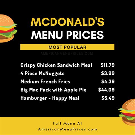 Mcdonalds Menu Prices 2024 Usa Farra Jeniece