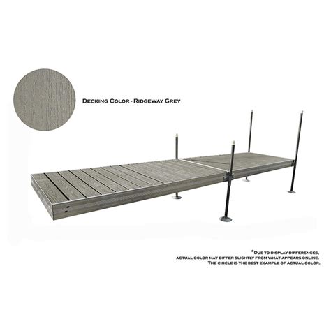 Tommy Docks 16 Straight Aluminum Frame With Composite Decking Complete