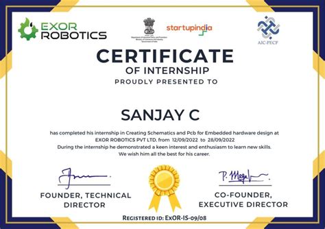 Embedded Internship Sanjay Sparker