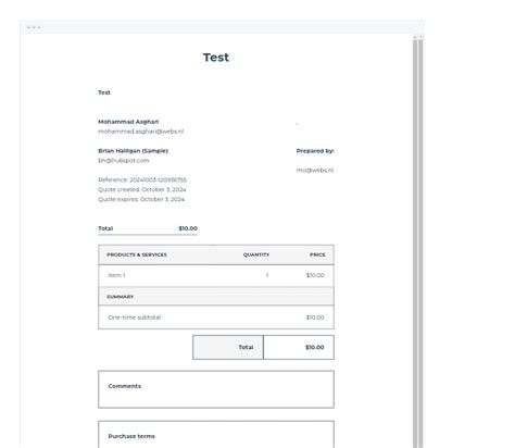 Hubspot Community Hubspot Ui Extension Preview Quote Hubspot