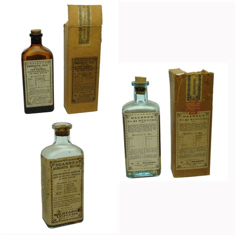 Three Cures Hearnes Bronchitis Cure No 21 Medicine And Bronchitis