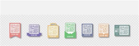 Qr Code Frame Vector Images Over