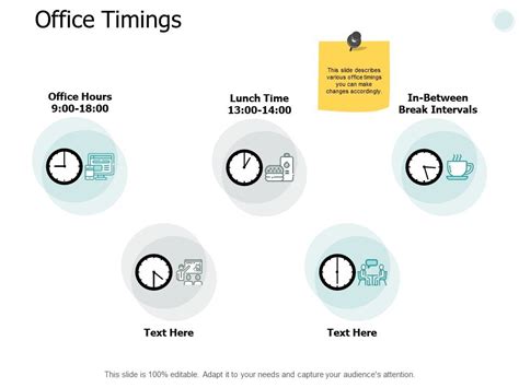 Office Timings Planning Ppt PowerPoint Presentation Pictures Portrait