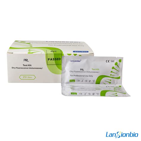 PRL PROLACTINA TEST DRY FLUORESCENCE IMMUNOASSAY Kit X 25 Und PFH