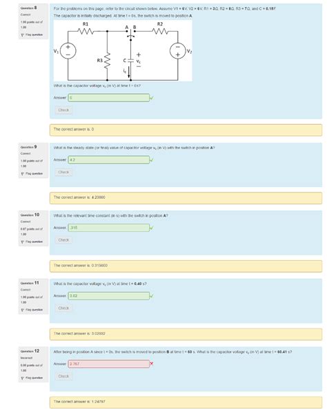 Solved For The Problems On This Page Refer To The Circuit Chegg Com