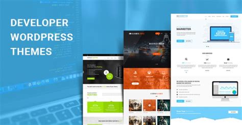 10 developer wordpress themes for developer friendly websites