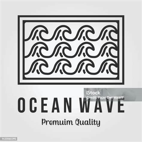 라인 아트 웨이브 심볼 벡터 디자인 일러스트 레이 션 오션 워터 레이크 리버 컨셉 강에 대한 스톡 벡터 아트 및 기타 이미지 강 단순함 단일 이미지 Istock