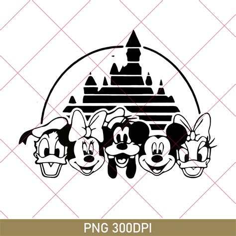 Vintage Retro Disney Mickey Polaroid Png Mickey And Friends Inspire