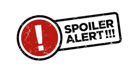 Premium Vector Spoiler Alert Rubber Red Stamp Vector Illustration