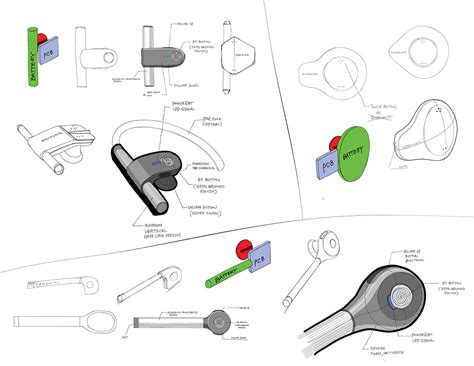 Samsung Bluetooth Headset Design Language Behance