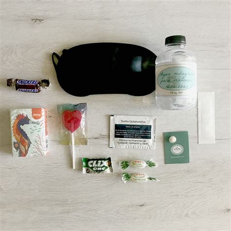 Kit anti resaca en bolsa de tela o de supervivencia para después de liarla