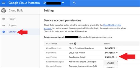 Cloud Build Error User Does Not Have Permission To Access App Or It May Not Exist The