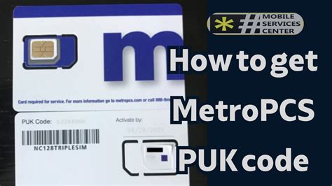How To Get Metropcs Puk Code 3 Easy Methods Youtube