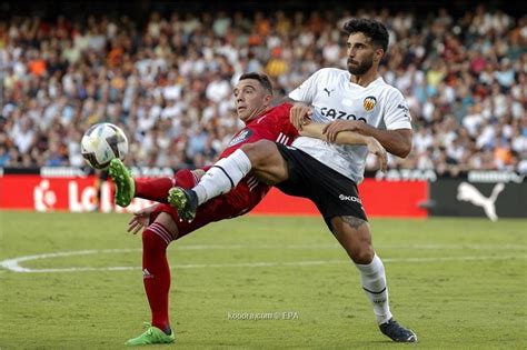 بالصور فالنسيا يهزم سيلتا فيجو في الدوري الإسباني وكالة خبر