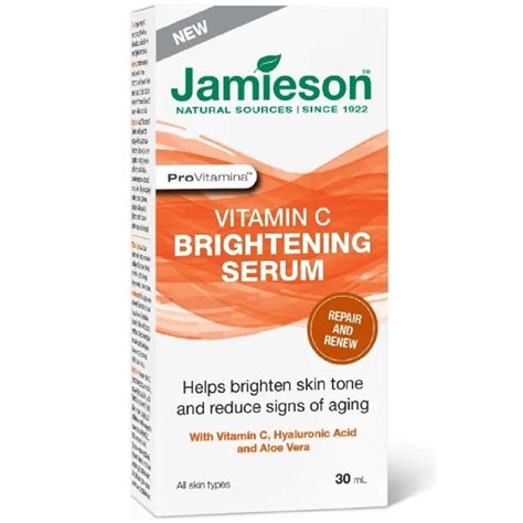 Jamieson Provitamina Vitamin C Brightening Serum 30ml Facial Serums
