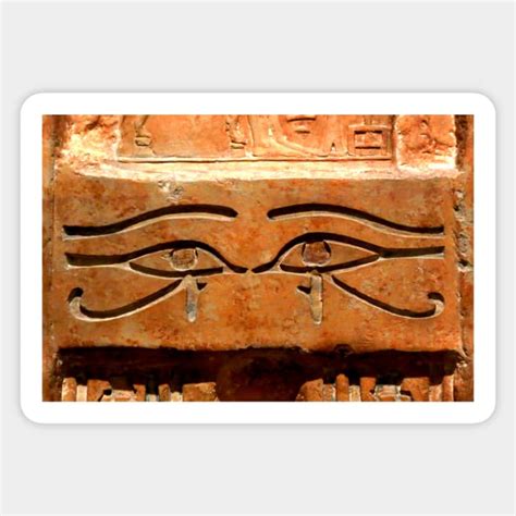 Eye Of Horus History Sticker Teepublic