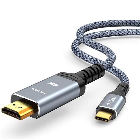 Highwings Usb C To Hdmi Cable 60hz Usb C 4k Hdmi 15 Feet