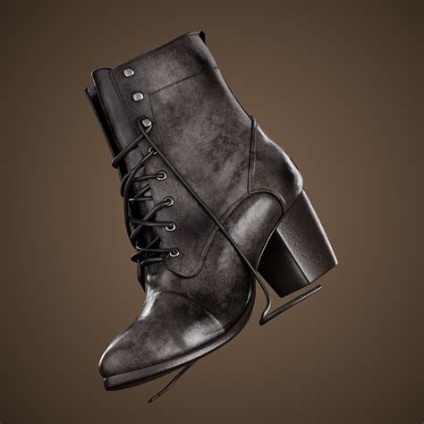 Shoes And Boots Texture Rendering Behance