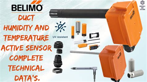 Belimo Duct Humidity And Temperature Active Sensor Belimo Duct