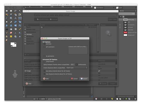 Create An Animated  With Gimp Candelita