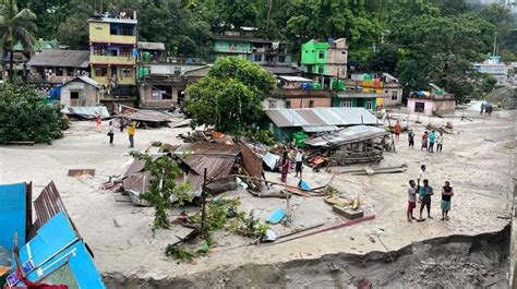 Sikkim Flash Flood Death Toll Rises To 26 142 People Still Missing