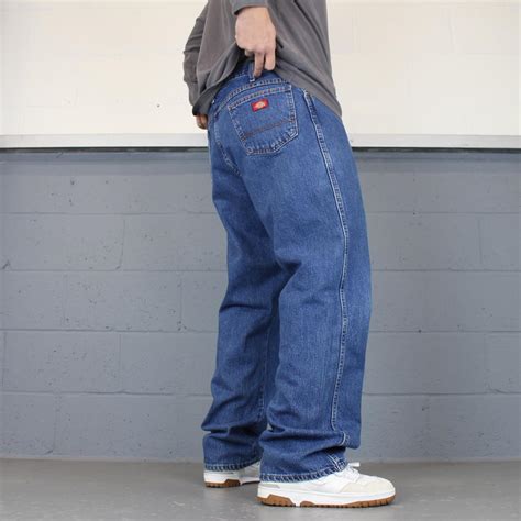Dickies Jeans Loose Jeans Blue Denim Dickies Depop