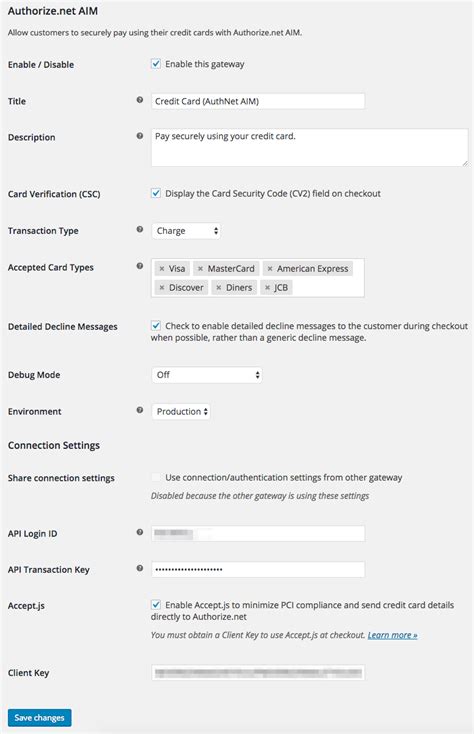 WooCommerce Authorize Net AIM CODIBU