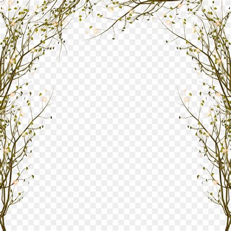 Twig Border Clip Art Cliparts